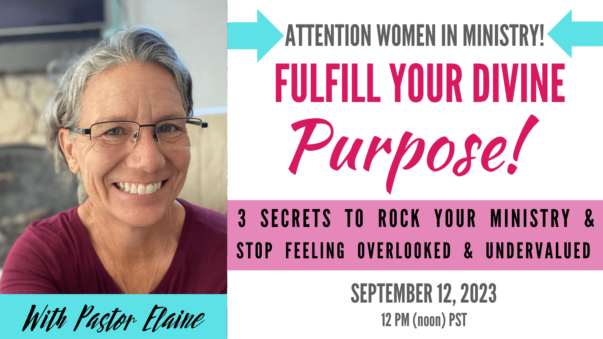 [Free Masterclass] Top Tips to ROCK YOUR MINISTRY